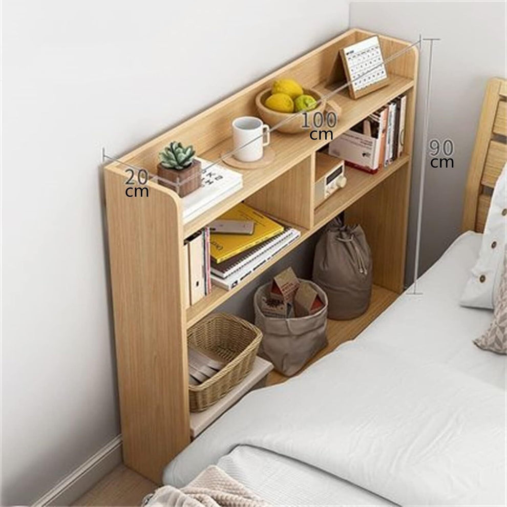 Tall Narrow Bedside Console Table Oak Wood – Roxka.com